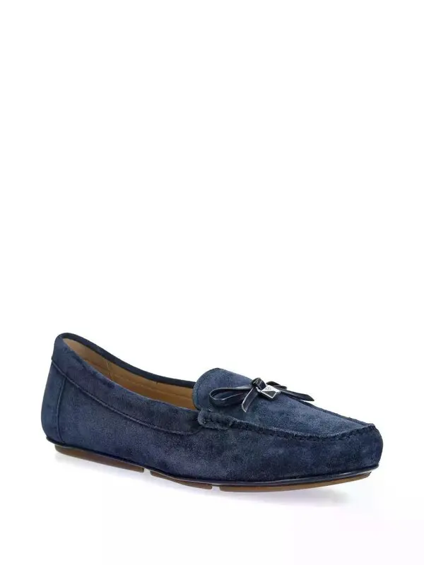 Michael Kors Juliette Bow Detail Loafers - Blue