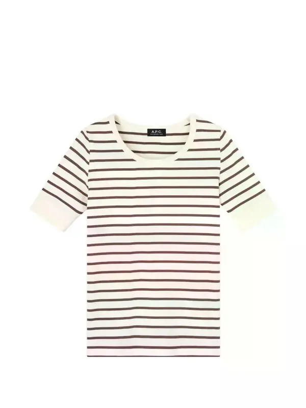 A.p.c. Striped T-shirt - Neutrals