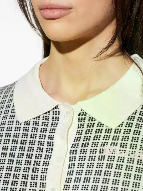 Marni Patterned Polo Top