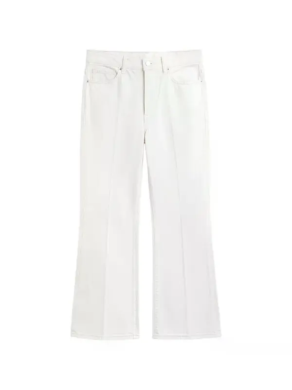 TOTEME Kick Belt-loops Jeans - White