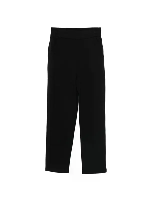 Emporio Armani Elasticated Trousers - Black