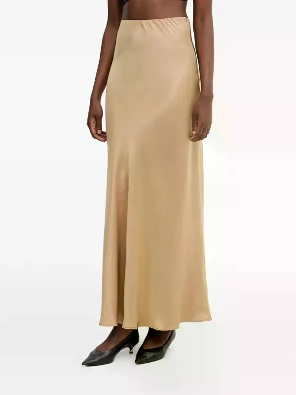 Liviana Conti Draped Long Skirt