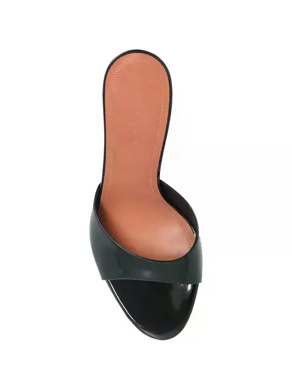 Amina Muaddi Elodie Patent Sandals