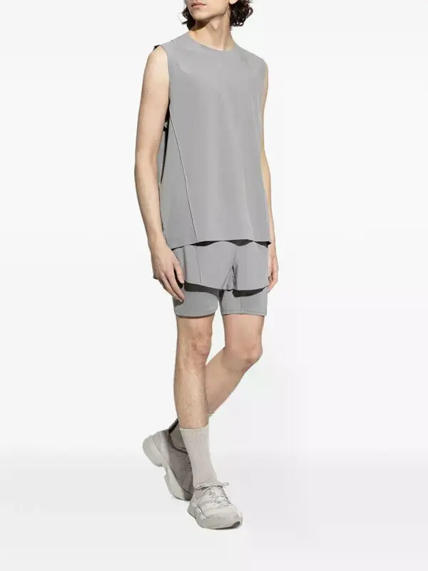 Adidas X Entire Studios D4t Layered Shorts - Grey
