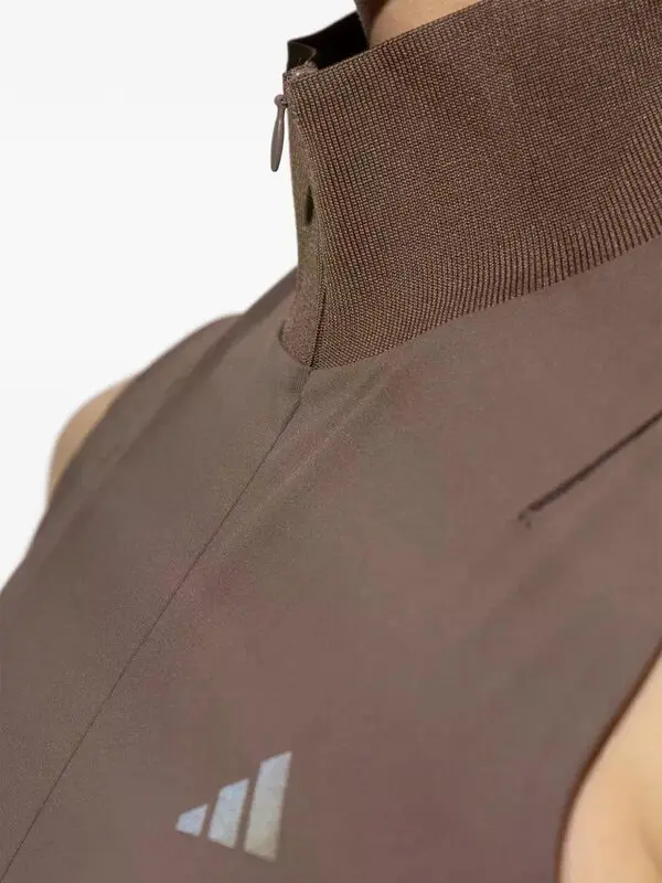 Adidas X Entire Studios High-neck Sleeveless Jumpsuit - Brown