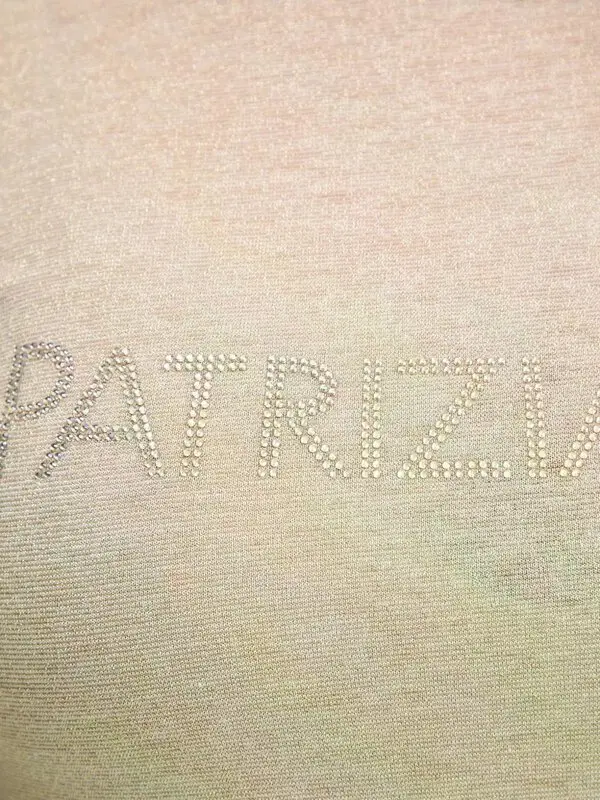 Patrizia Pepe Rhinestone Embellished T-shirt