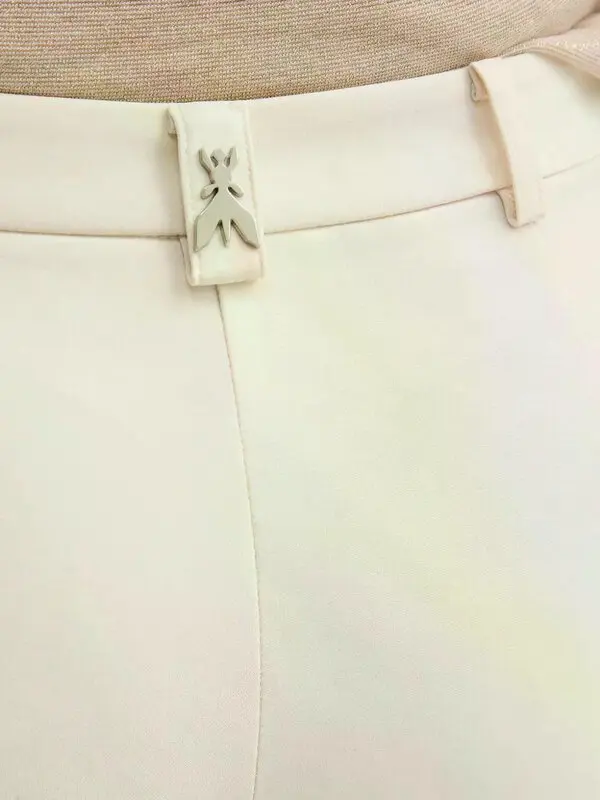 Patrizia Pepe Emblem Detail Flared Trousers