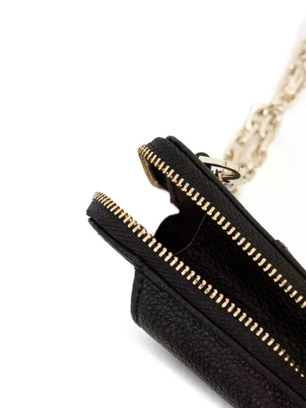 Patrizia Pepe Chain-strap Phone Crossbody Bag - Black