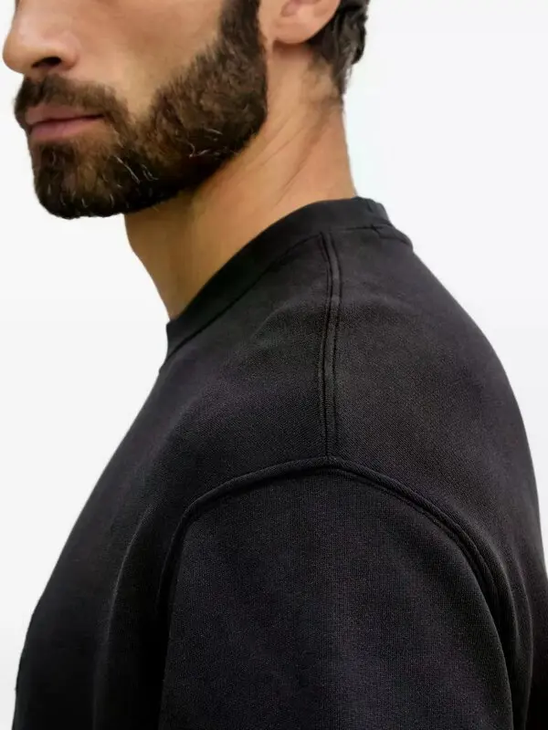 Armani Exchange Embossed Crew-neck Sweatshirt