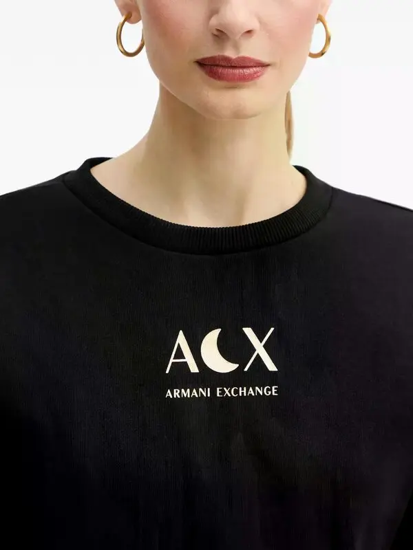 Armani Exchange Crew Neck Logo Sweatshirt