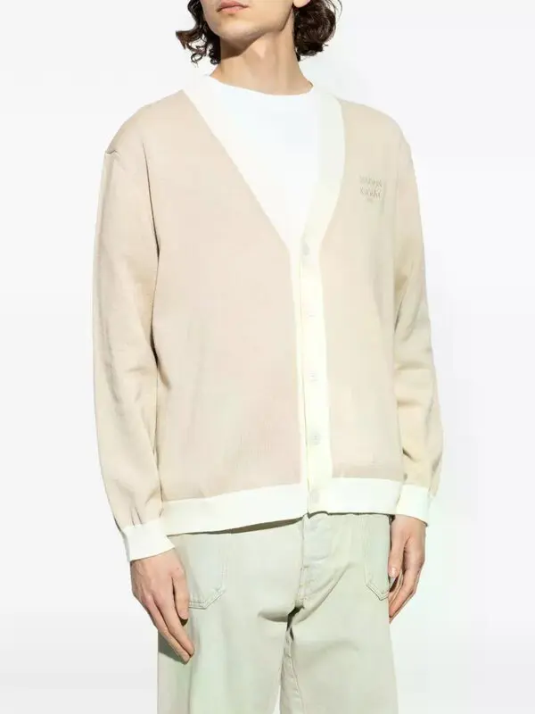 Maison Kitsuné V-neck Buttoned Cardigan