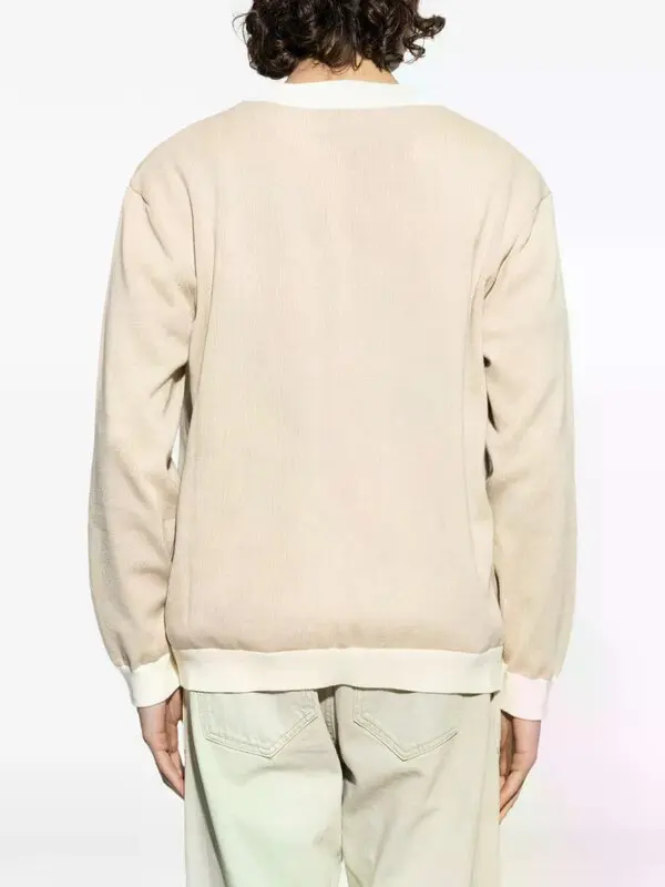 Maison Kitsuné V-neck Buttoned Cardigan