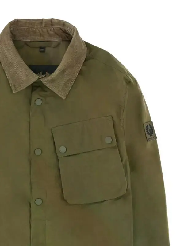 Belstaff Corduroy-collar Cotton Jacket
