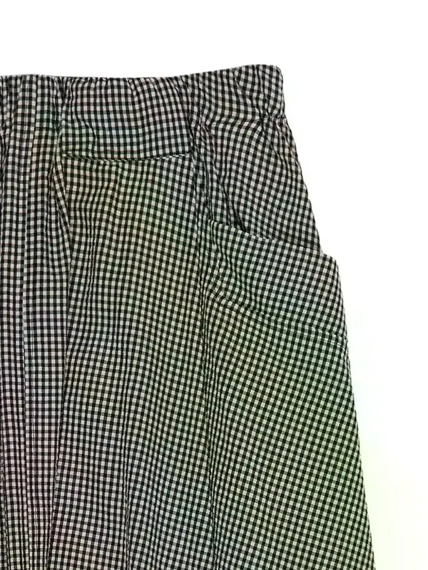 Bimba Y Lola Gingham Pattern A-line Skirt
