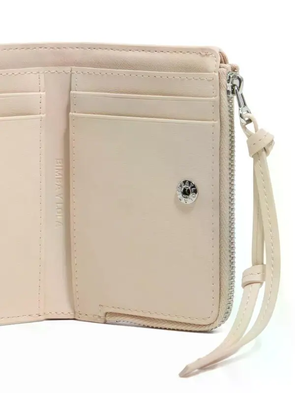 Bimba Y Lola Palms Zip Leather Wallet
