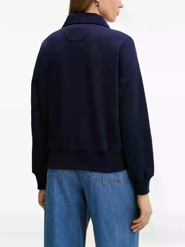 Polo Ralph Lauren Embroidered Zip Sweatshirt - Grey