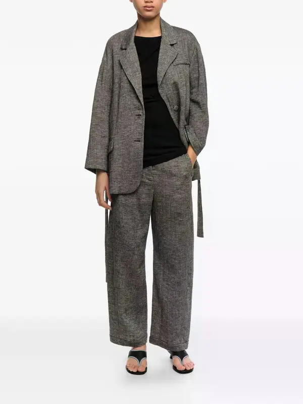 Bimba Y Lola Belted Tailored Coat