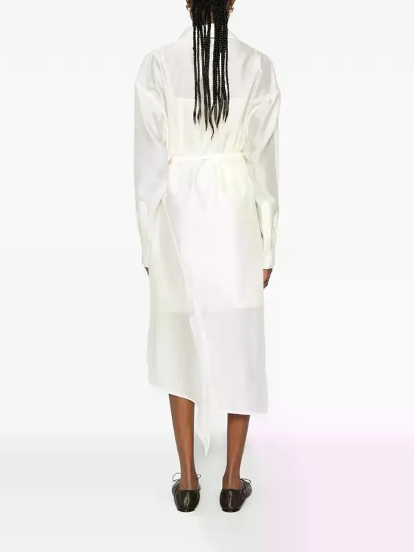 SYSTEM Tie-neck Pocket Dress