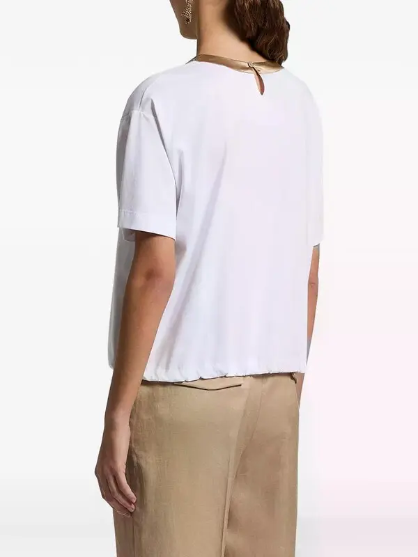 Peserico Contrast-trim Top