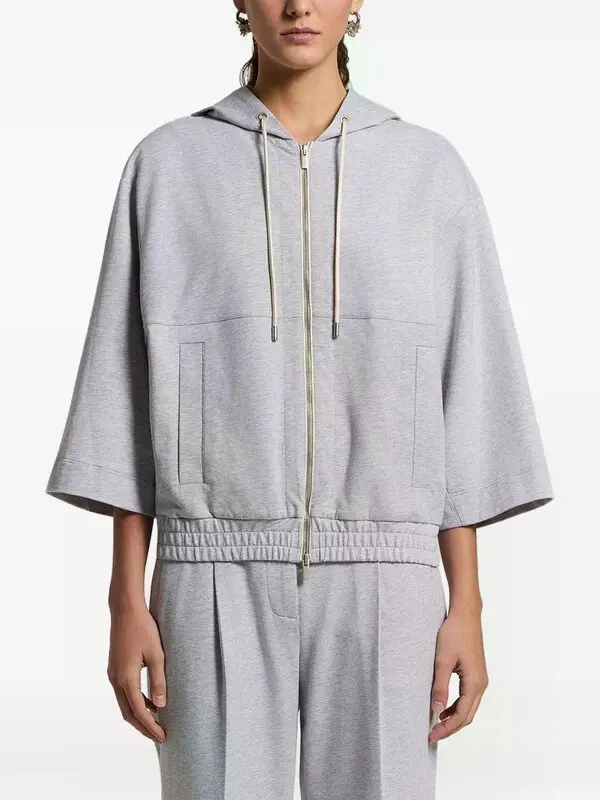 Peserico Zip Hoodie