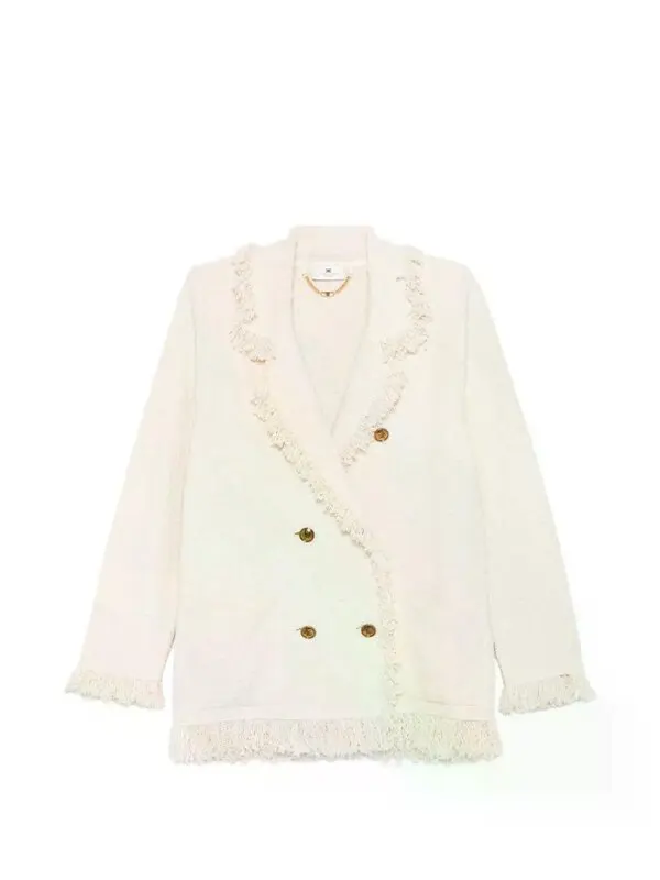 Elisabetta Franchi Fringed Blazer