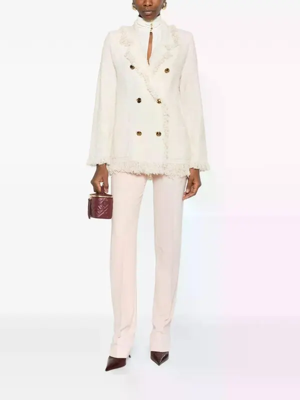 Elisabetta Franchi Fringed Blazer