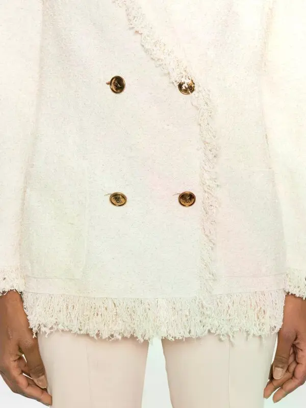 Elisabetta Franchi Fringed Blazer