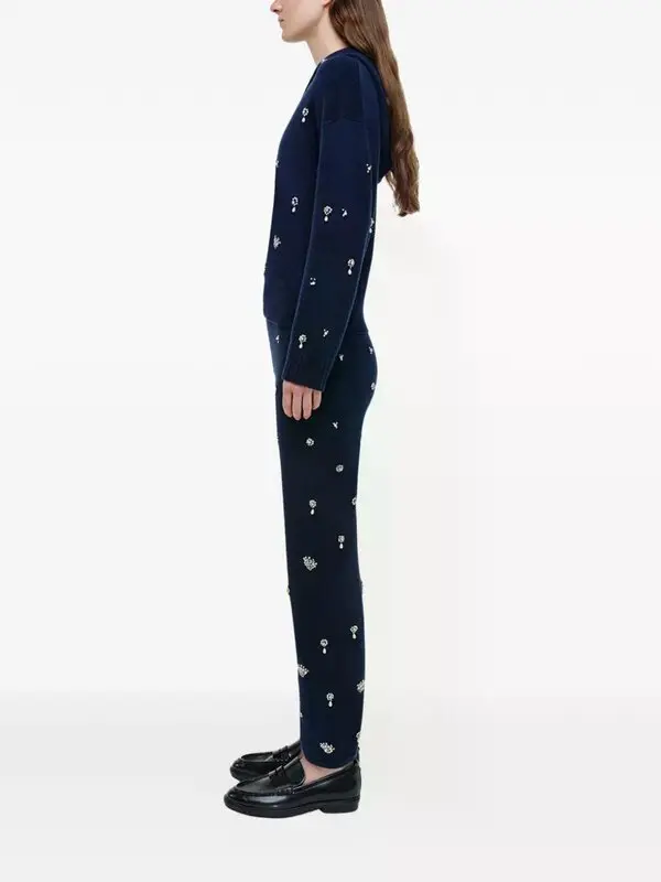 Simkhai Kandace Crystal-embellished Trousers