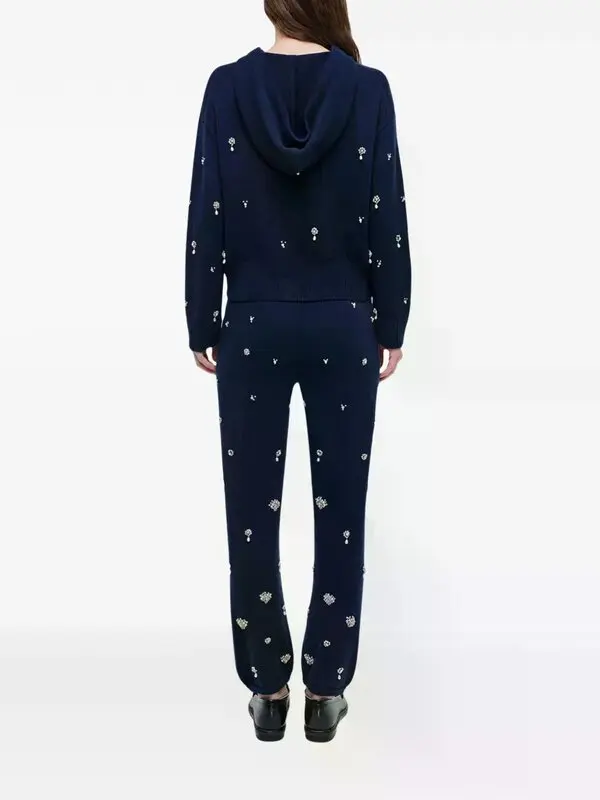 Simkhai Kandace Crystal-embellished Trousers