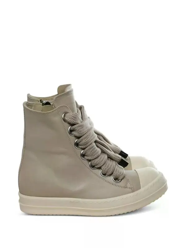 Rick Owens Lace-up High Top Sneakers - Neutrals