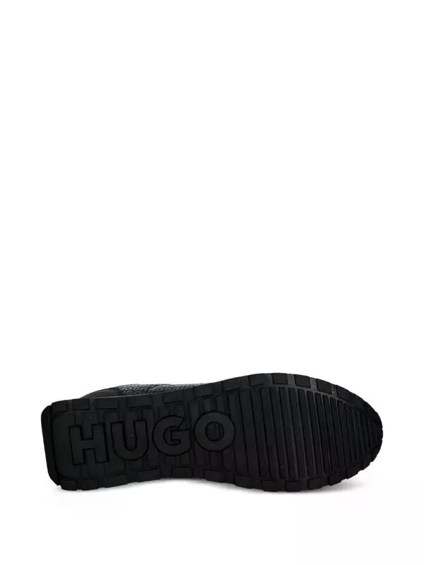 Hugo Logo Print Lace-up Sneakers