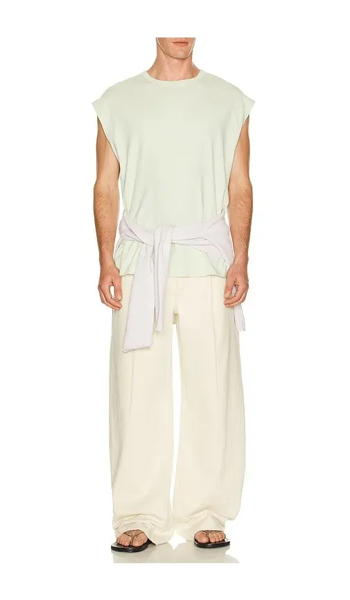 AGOLDE Leonard Sleeveless Tee In . Also