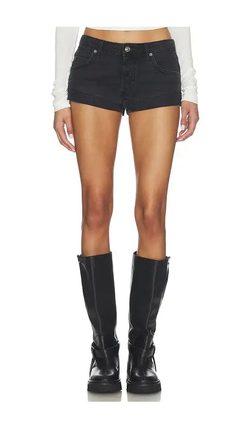 Free People X We The Free Cali Cuffed Shortie - Black