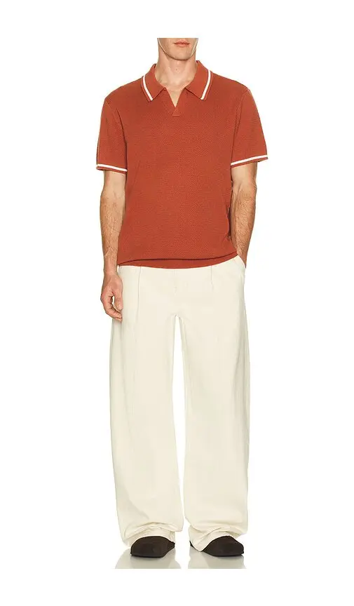 FAIR HARBOR Neptune Seawool Sweater Polo In . Also