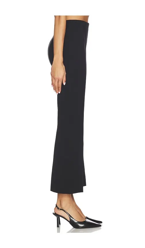 Rag & Bone Irina Ponte Kick Flare Trousers - Black