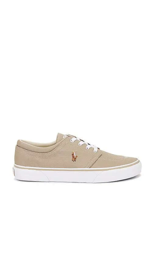 Polo Ralph Lauren Canvas Low Top Sneakers - Brown
