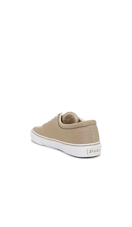 Polo Ralph Lauren Canvas Faxon Low Top Sneaker - Brown