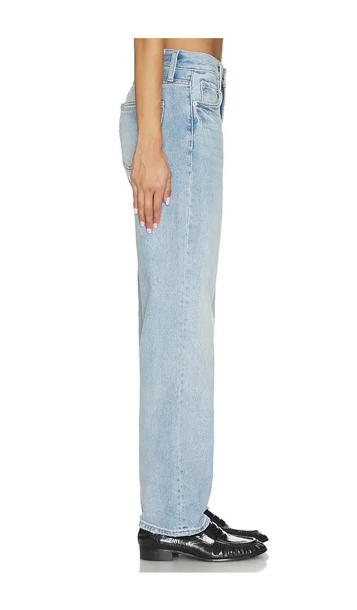 PISTOLA Issa Mid Rise Relaxed Straight Jeans
