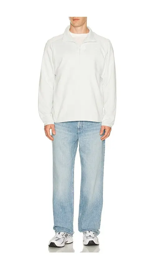 The North Face Performance Fleece Quarter Zip - Light Grey