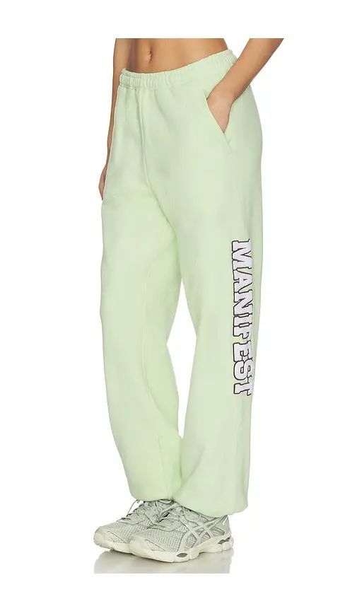 THE MAYFAIR GROUP Manifest Classic Sweatpants - Mint