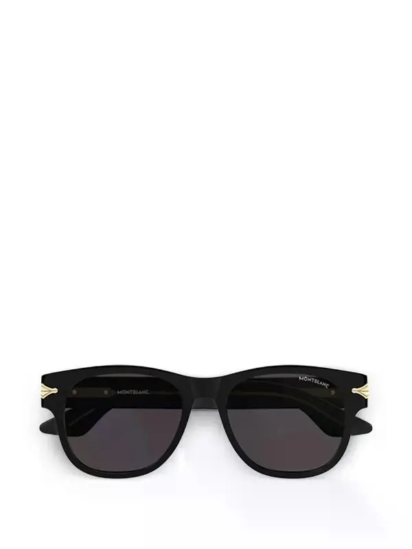 Montblanc Square-frame Sunglasses - Black