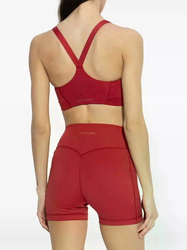 Adidas X Entire Studios Optime Logo-detail Sports Bra
