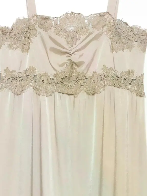 P.a.r.o.s.h Lace Long Maxi Dress