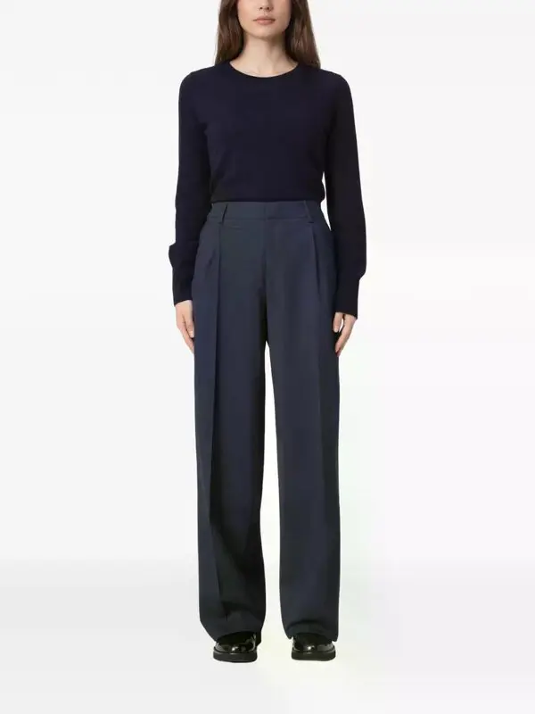 PT TORINO Wide Leg Pleated Trousers