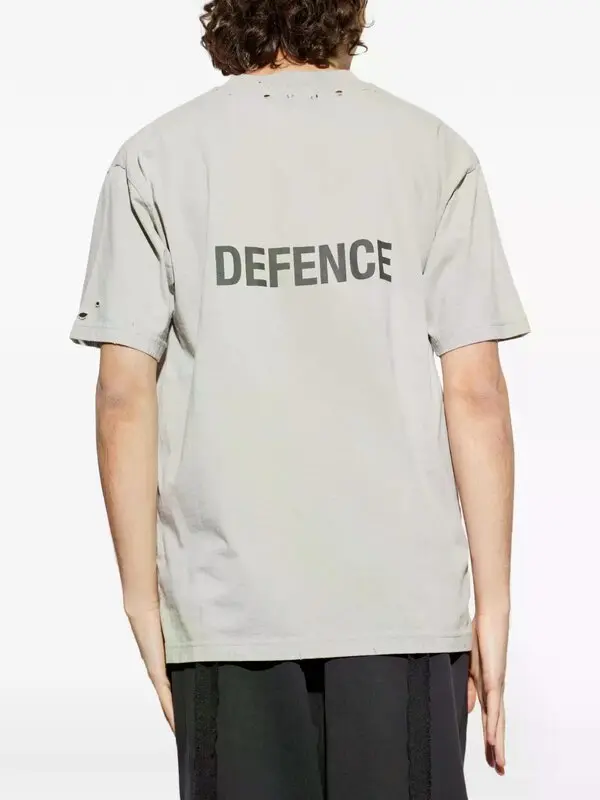UMBRO Distressed-effect T-shirt - Grey