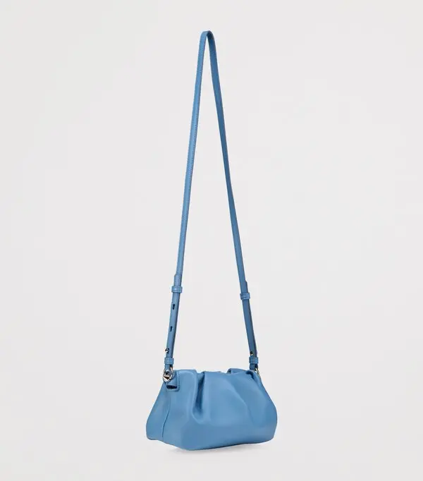 CHRISTIAN LOUBOUTIN Eva Mini Leather Cross-body Bag - Navy