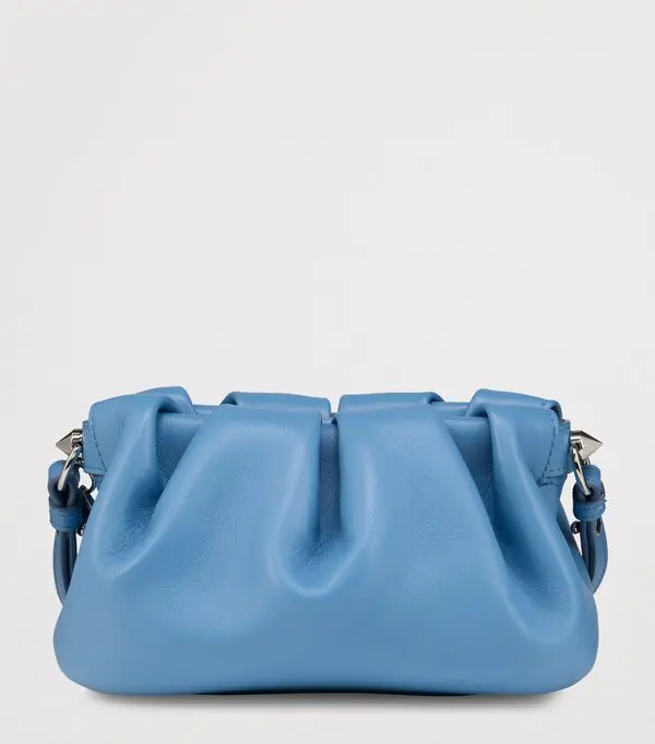 CHRISTIAN LOUBOUTIN Eva Mini Leather Cross-body Bag - Navy
