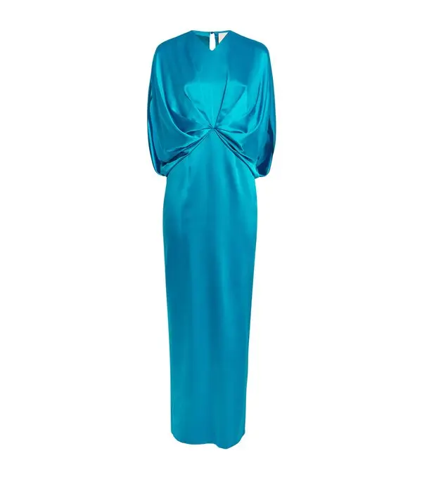 ROKSANDA Silk Maxi Dress - Blue