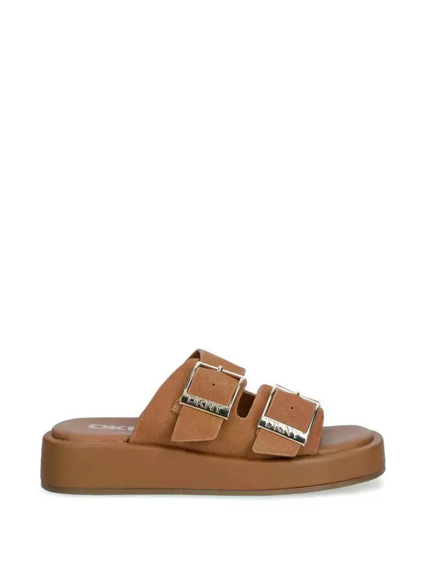 Dkny Leocadia Buckle Strap Platform Sandals