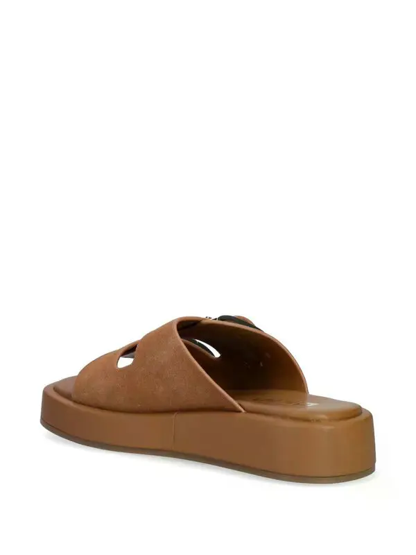 Dkny Leocadia Buckle Strap Platform Sandals